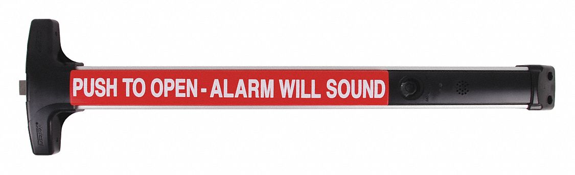 DETEX, 36 in Max Door Wd, Aluminum, Exit Device - 54PC34|FV40 EB LD 628 ...