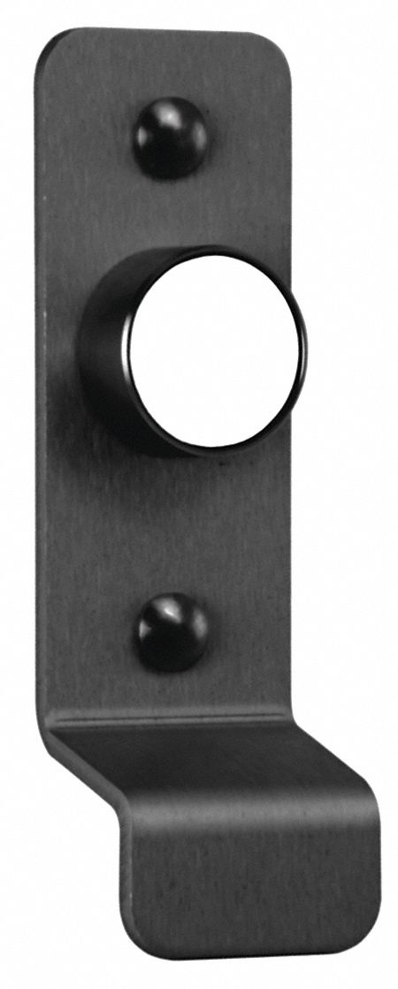 DETEX, 48 in Max Door Wd, Black, Mechanical Exit Device Trim - 54PC36 ...