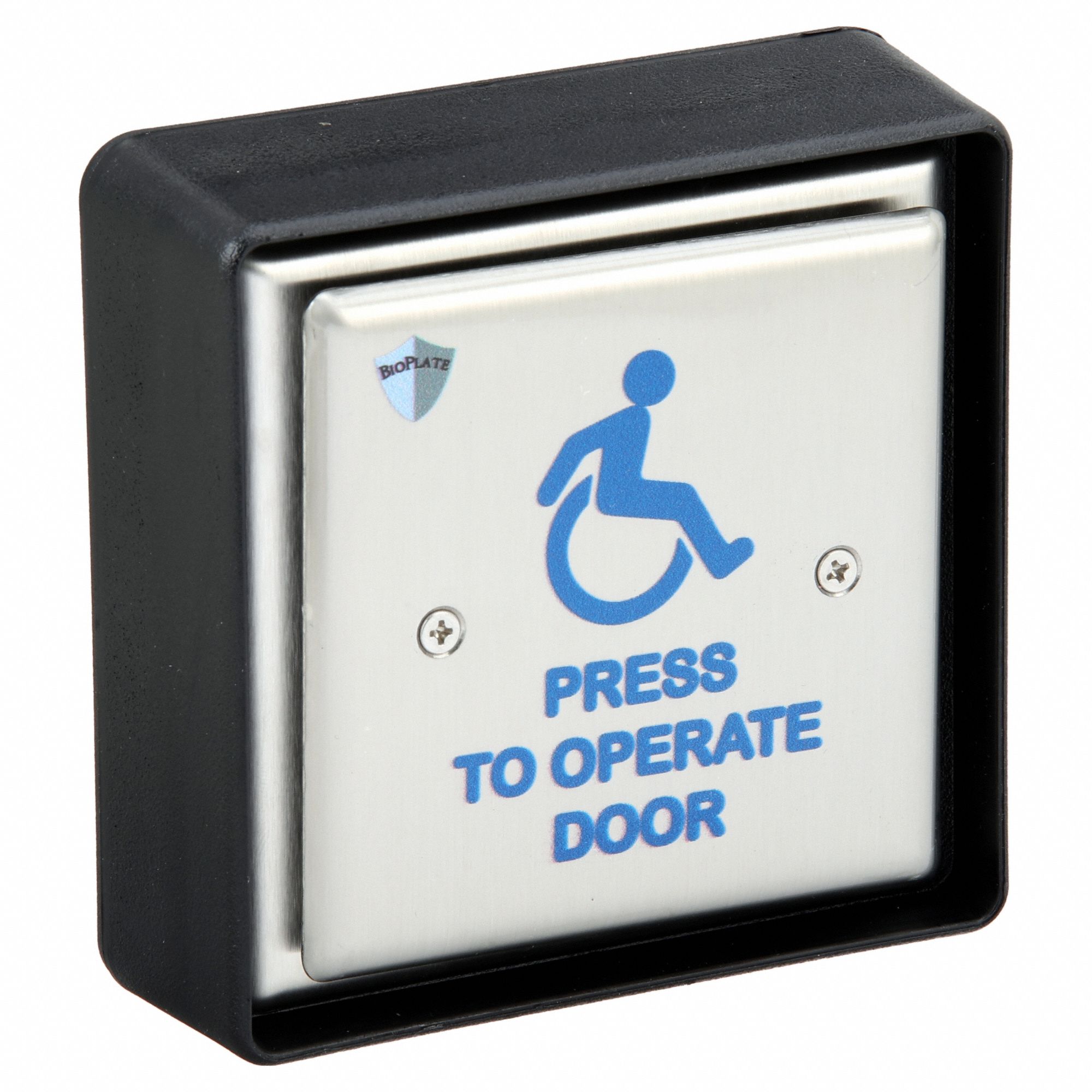 MS SEDCO, 4 1/2 in Ht, 1 3/8 in Dp, Exit Push Button - 53DG98|CP/TX W ...