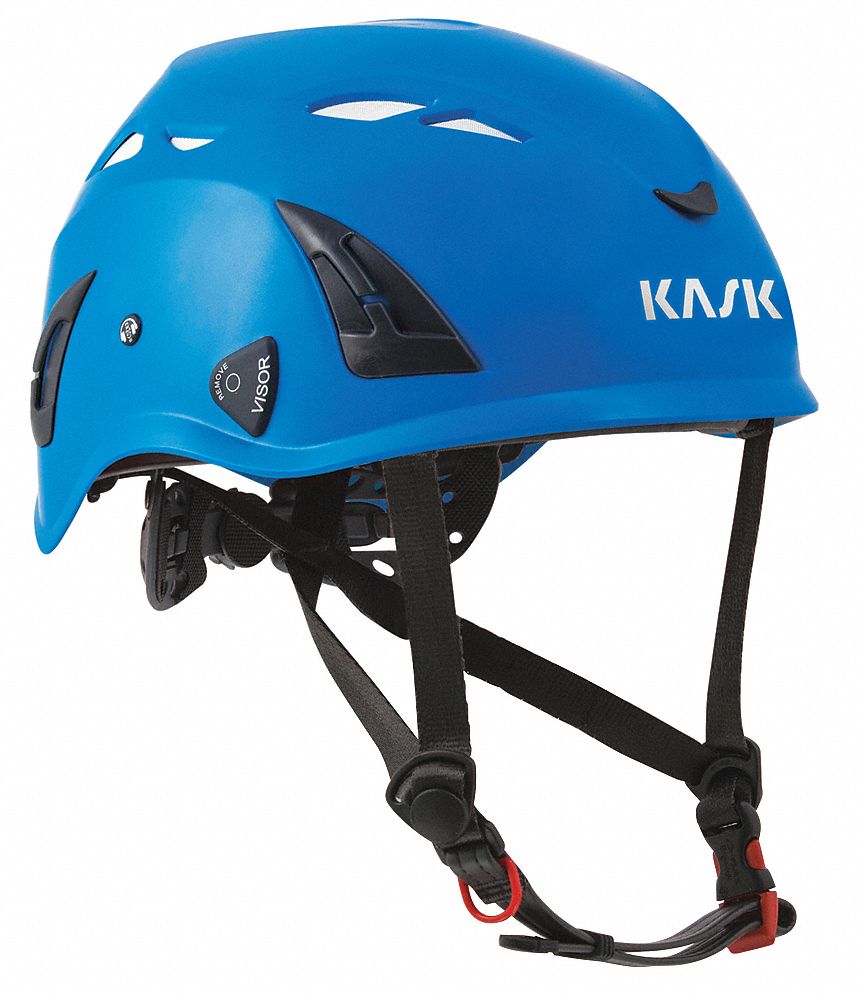 KASK, Blue, No Graphics, Work/Rescue Helmet - 53DH68|WHE00036-207 ...