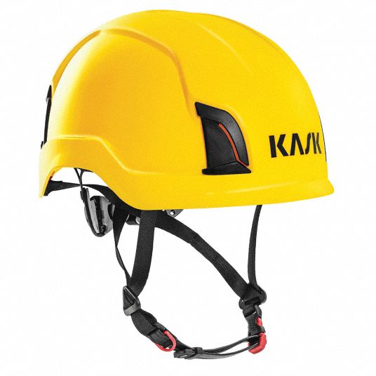 KASK, Yellow, No Graphics, Work/Rescue Helmet - 53DH78|WHE00031.202 ...