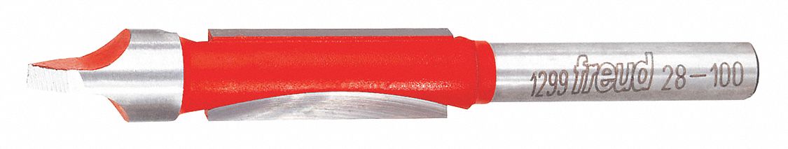 FREUD Flush Trim Profile Router Bit: Fractional Inch, Carbide, 3/8 in ...