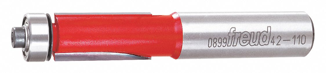 FREUD Flush Trim Profile Router Bit: Fractional Inch, Carbide, 1/2 in ...