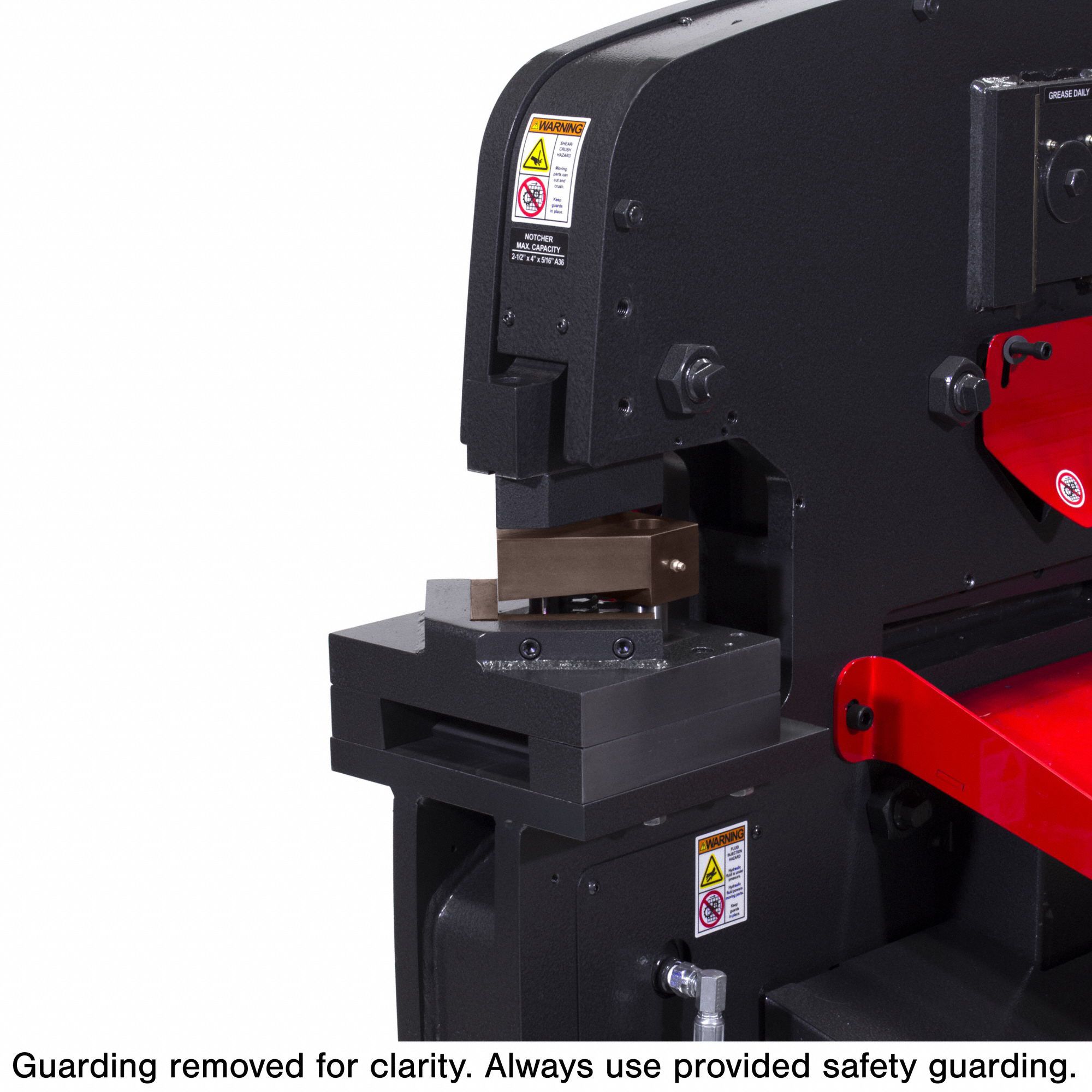 EDWARDS Ironworker Angle Notcher: 100 TON/120 TON, IW100/IW120, Angle ...