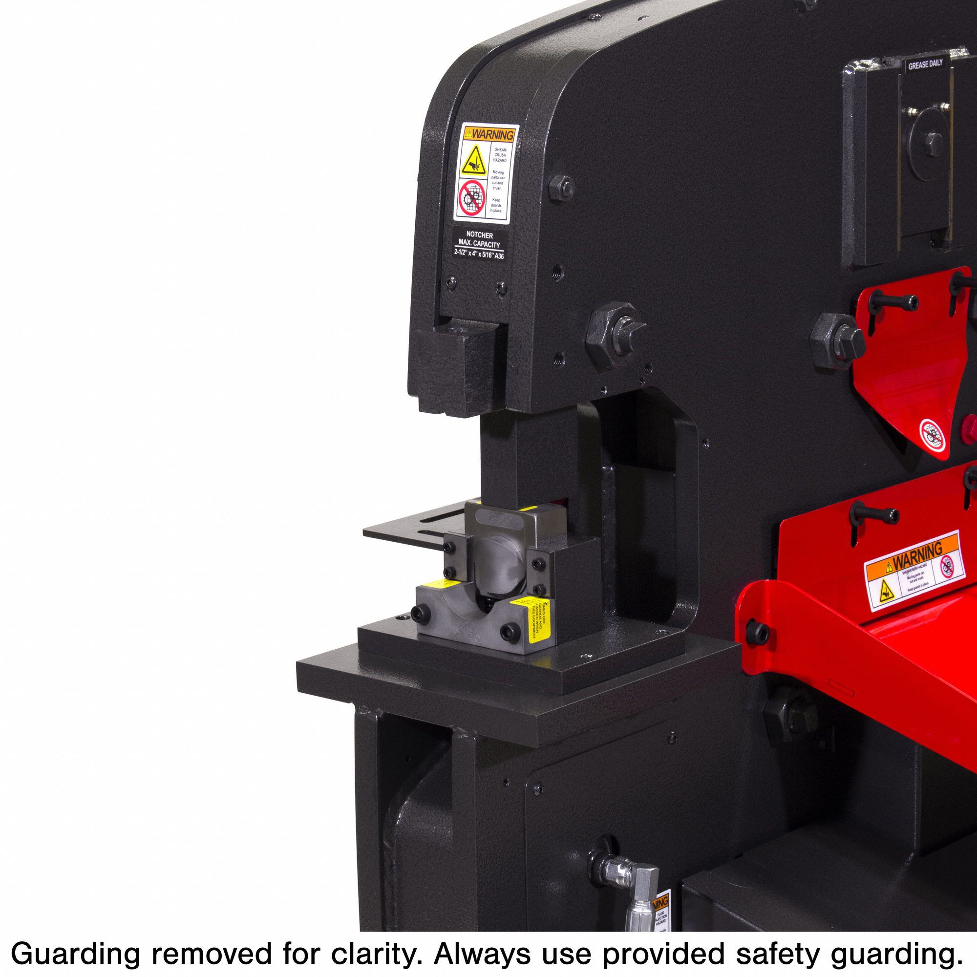 EDWARDS Ironworker Pipe Notcher: 120 TON/65 TON/Elite 110/65, ELT65110 ...