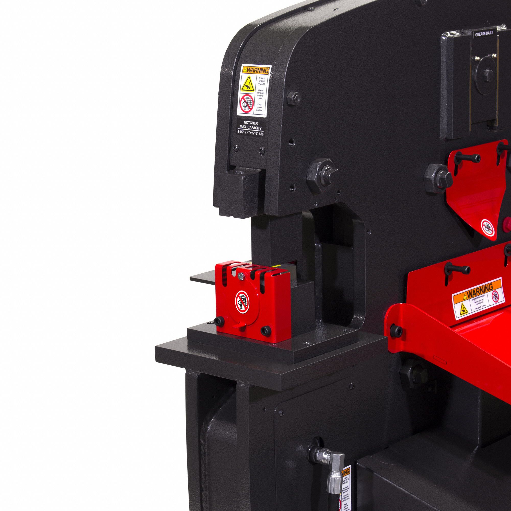 EDWARDS Ironworker Pipe Notcher: 120 TON/65 TON/Elite 110/65, ELT65110 ...