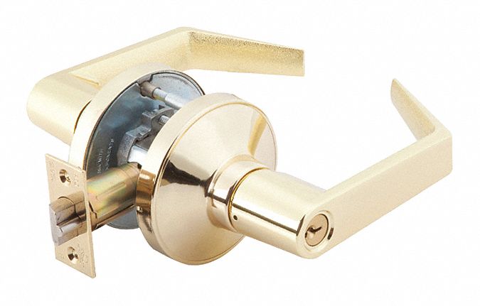 PDQ, Storeroom Lever Locksets, Brass, Door Lockset - 53DL14|GP 115 PHL ...