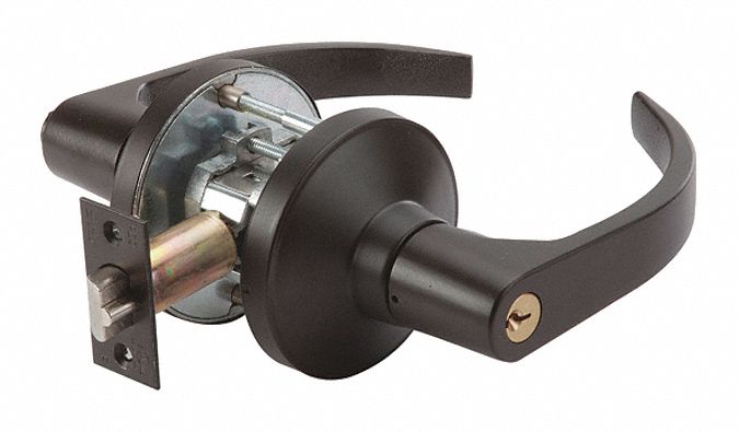 PDQ, Office Lever Locksets, Bronze, Door Lockset - 53DL36|GP 116 BSN ...