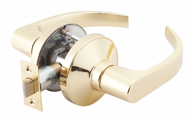 PDQ, Passage Lever Locksets, Brass, Door Lockset - 53DL41|GP 126 BSN ...