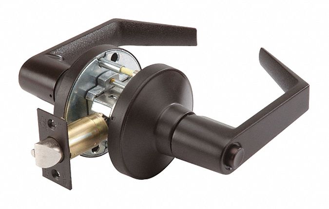 PDQ, Privacy Lever Locksets, Bronze, Door Lockset - 53DL75|GP 176 PHL ...