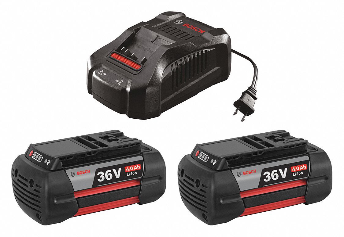Bosch, 36V, Battery and Charger Kit - 53DM72|SKC36-01 - Grainger