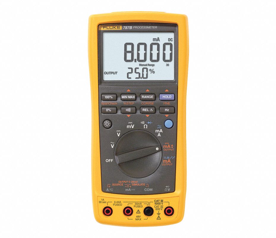 FLUKE Calibrador de Lazo , 0 a 20mA , Calibrado - 210P91 | FLUKE-787B ...