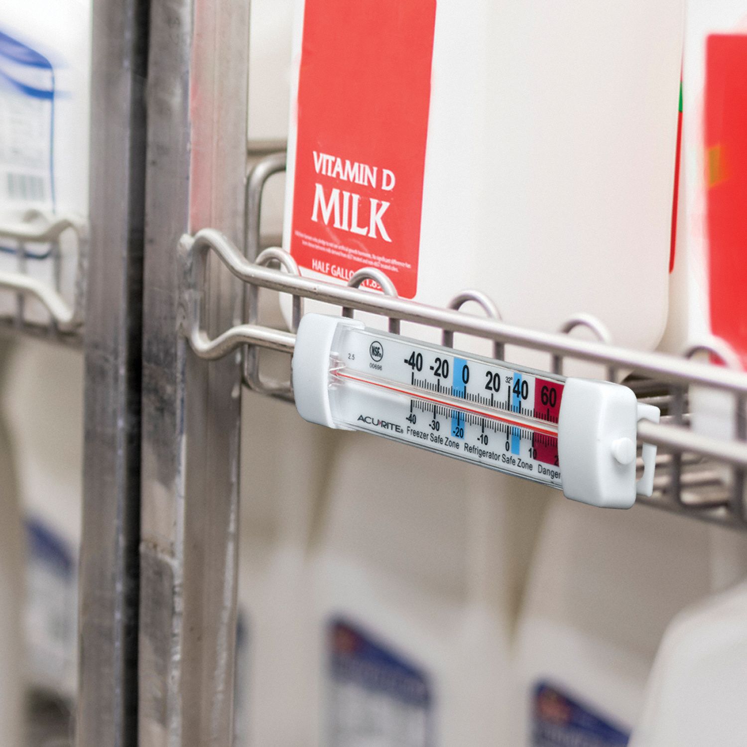 ACURITE Analog Thermometer: Refrigerator/Freezer Thermometer, -40° to ...