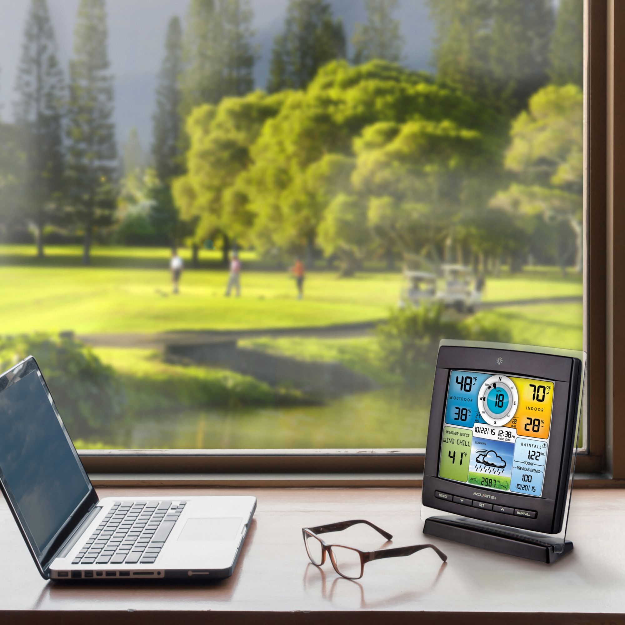 ACURITE Wireless Weather Station: AcuRite Iris, 2 Pieces, Color LCD ...