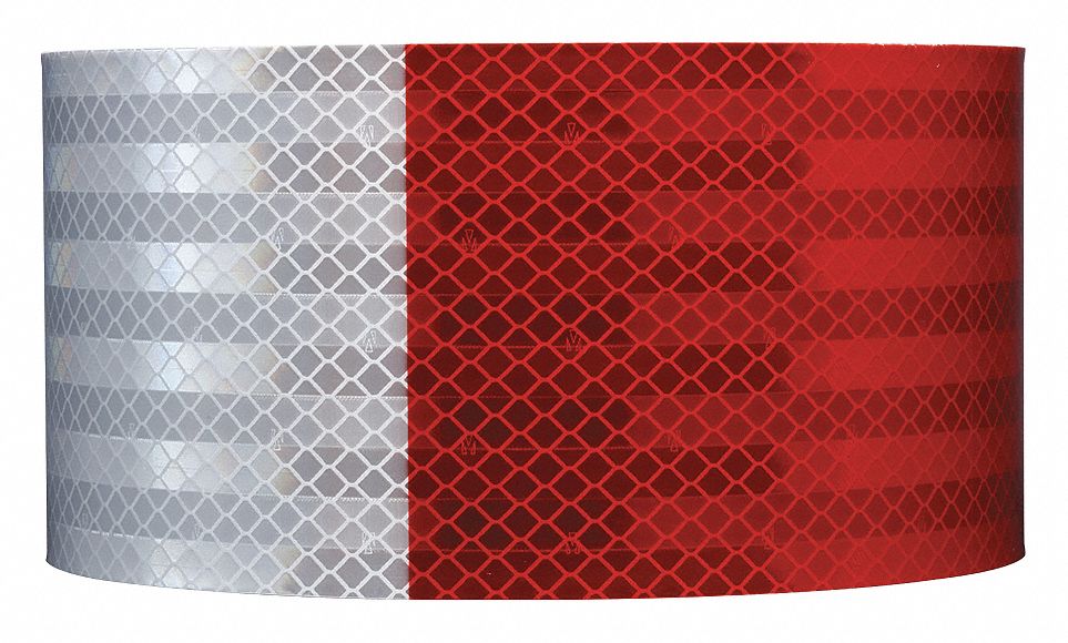 Reflective Tape, 2 in Width, 150 ft Length - Grainger