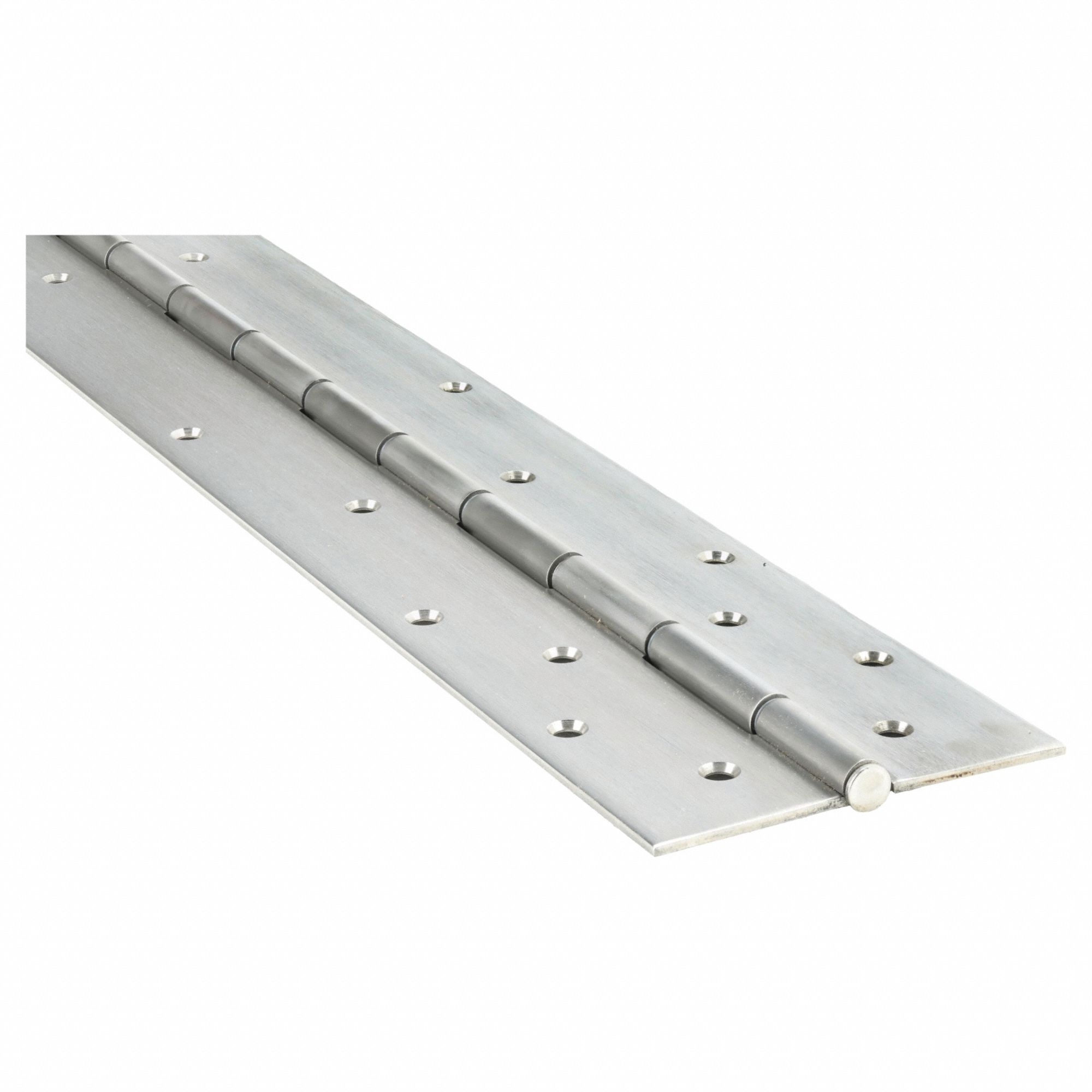 BEST, Stainless Steel, 83 1/8 in Leaf Ht, Piano Hinge - 53DY58 ...