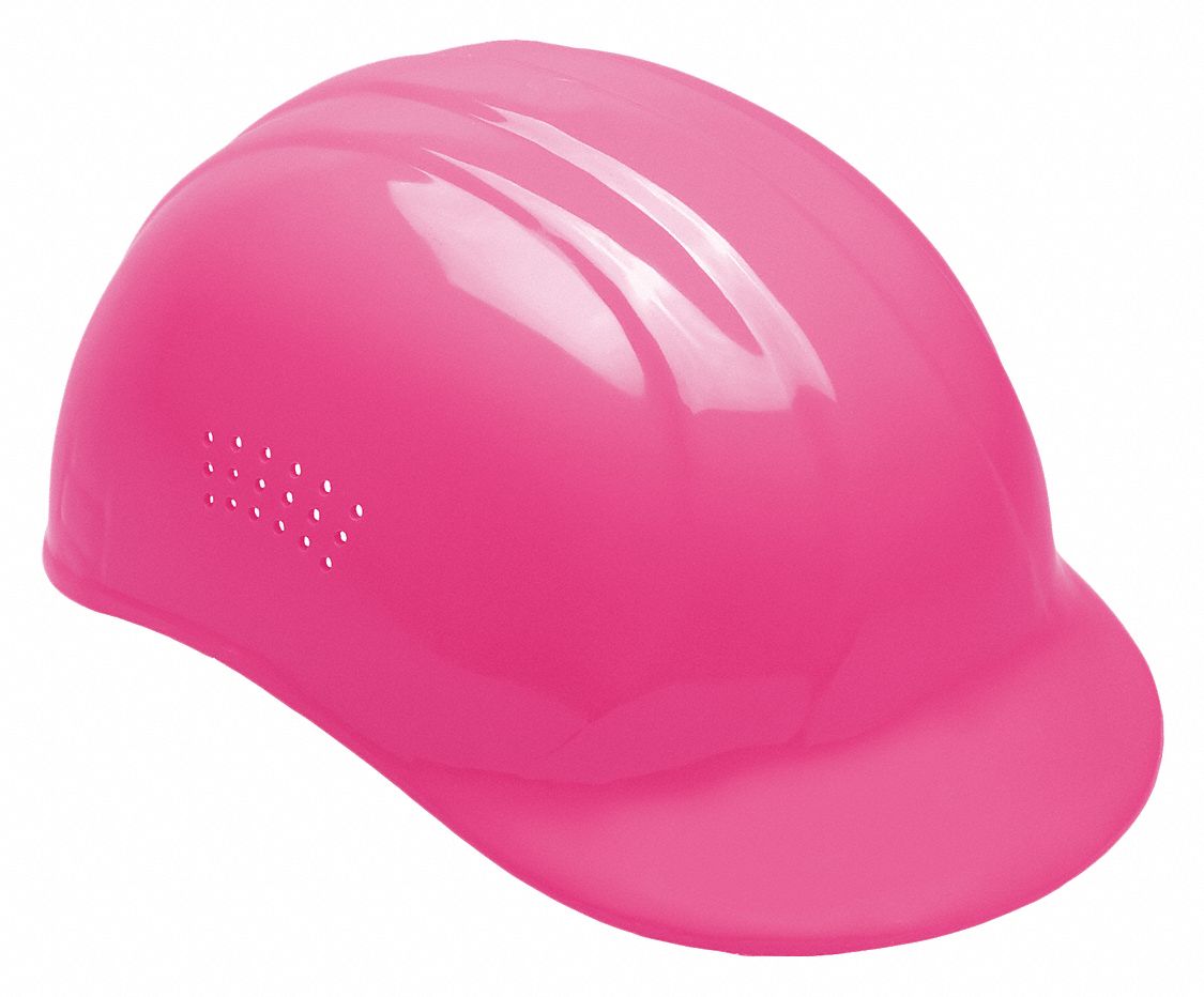 Hi-Visibility Pink, Pinlock, Bump Cap - 53EA56|19115 - Grainger