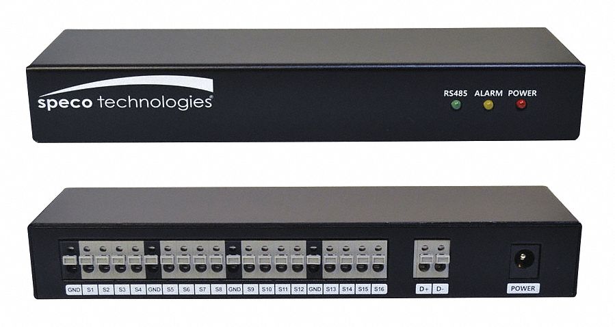 SPECO TECHNOLOGIES, External Alarm Box Module, Metal, External Alarm ...