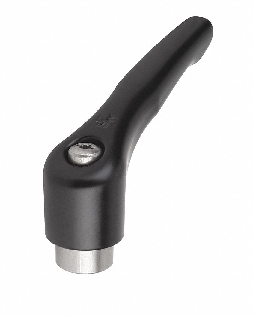 KIPP, Zinc w/ SS Thread, #6-32 Thread, Adjustable Handle - 53EW96|K0123 ...