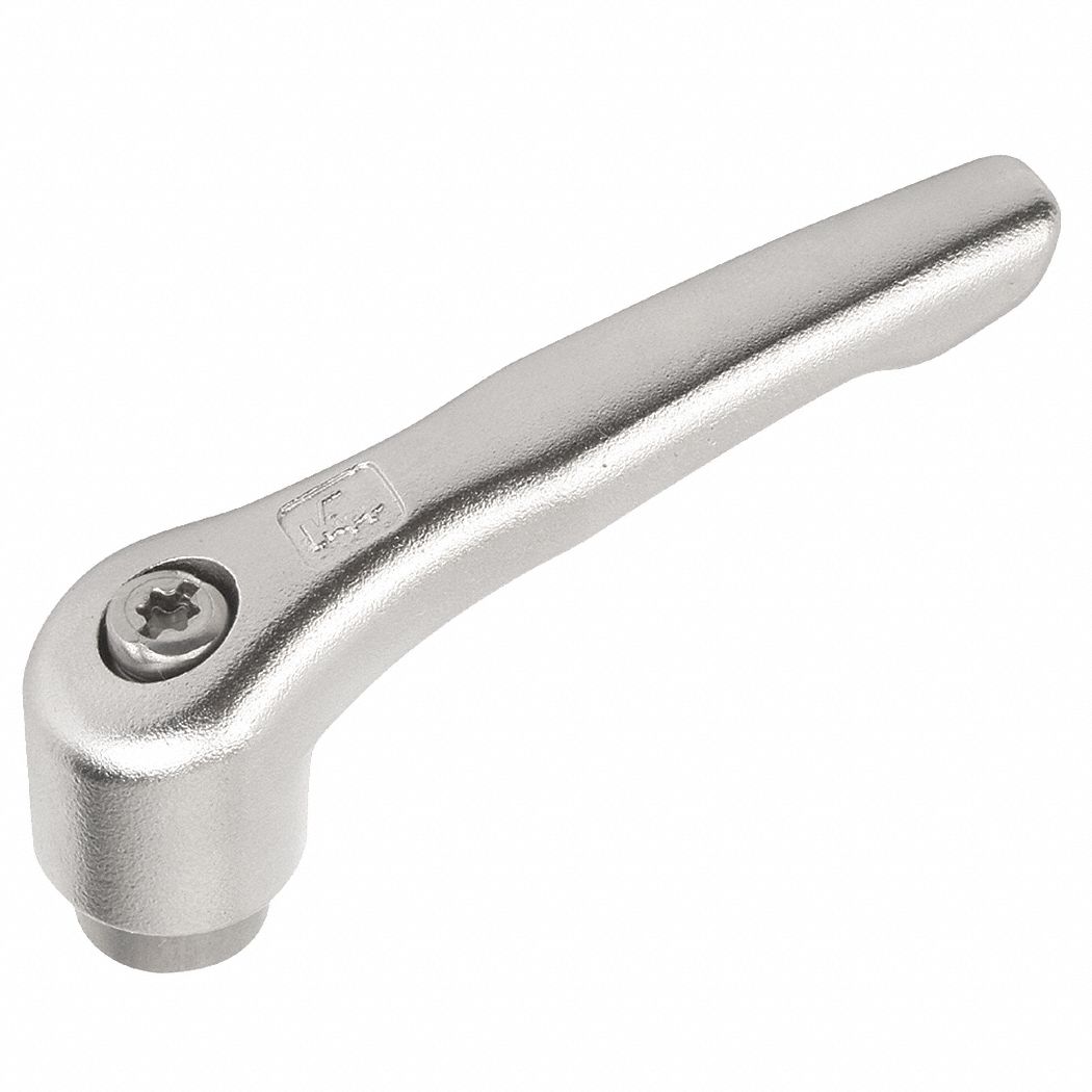 KIPP, SS, M12 Thread, Adjustable Handle - 53EY14|K0124.512 - Grainger