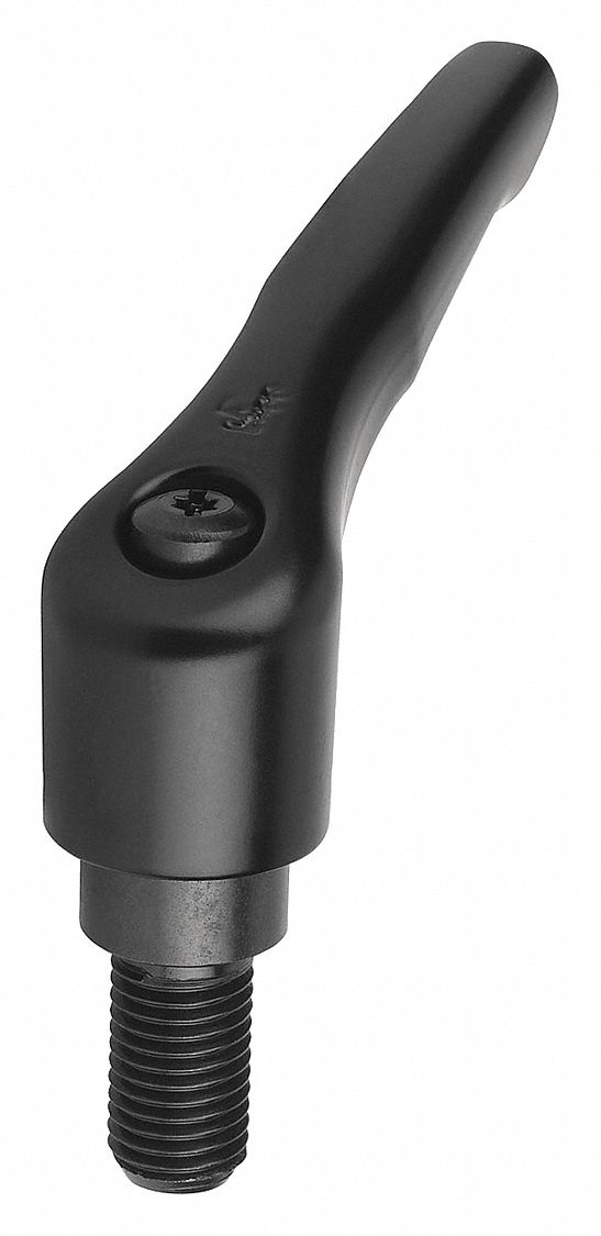 KIPP, Zinc w/ Steel Thread, M10 Thread, Adjustable Handle - 53FT98 ...