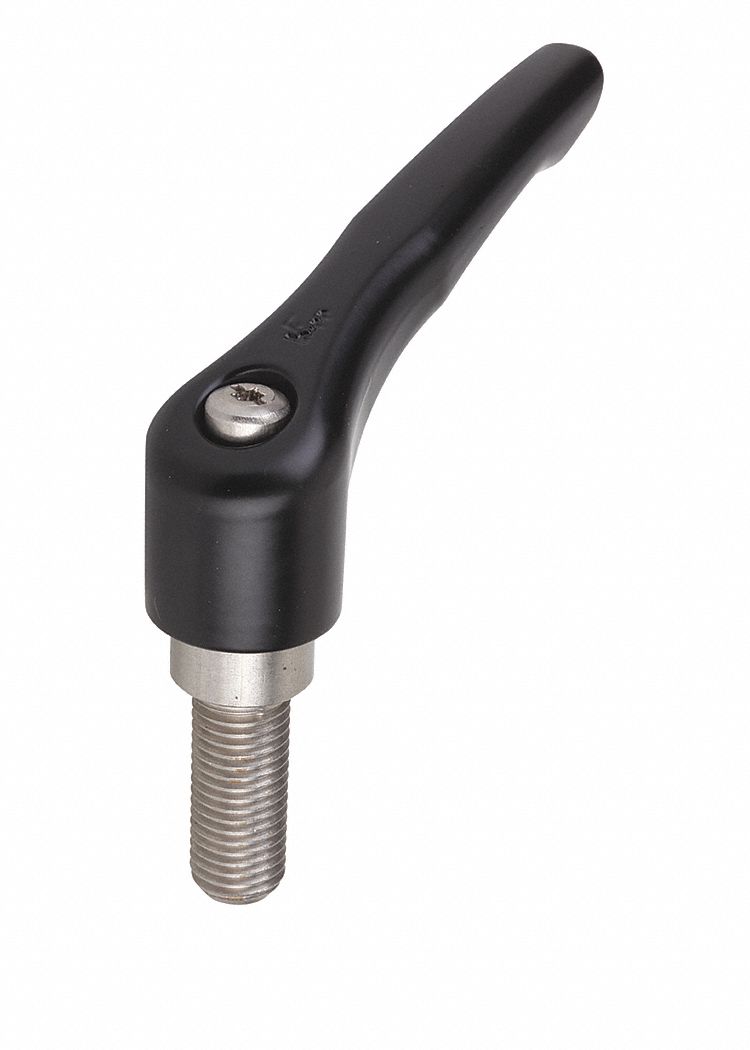 KIPP, Zinc w/ SS Thread, 5/8"-11 Thread, Adjustable Handle - 53GV18 ...