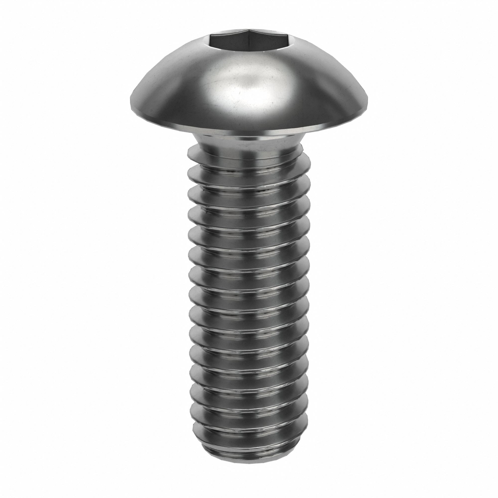 M4x0.70 Thread Size, 12 mm Lg, Socket Head Cap Screw - 53GJ09|M51030 ...