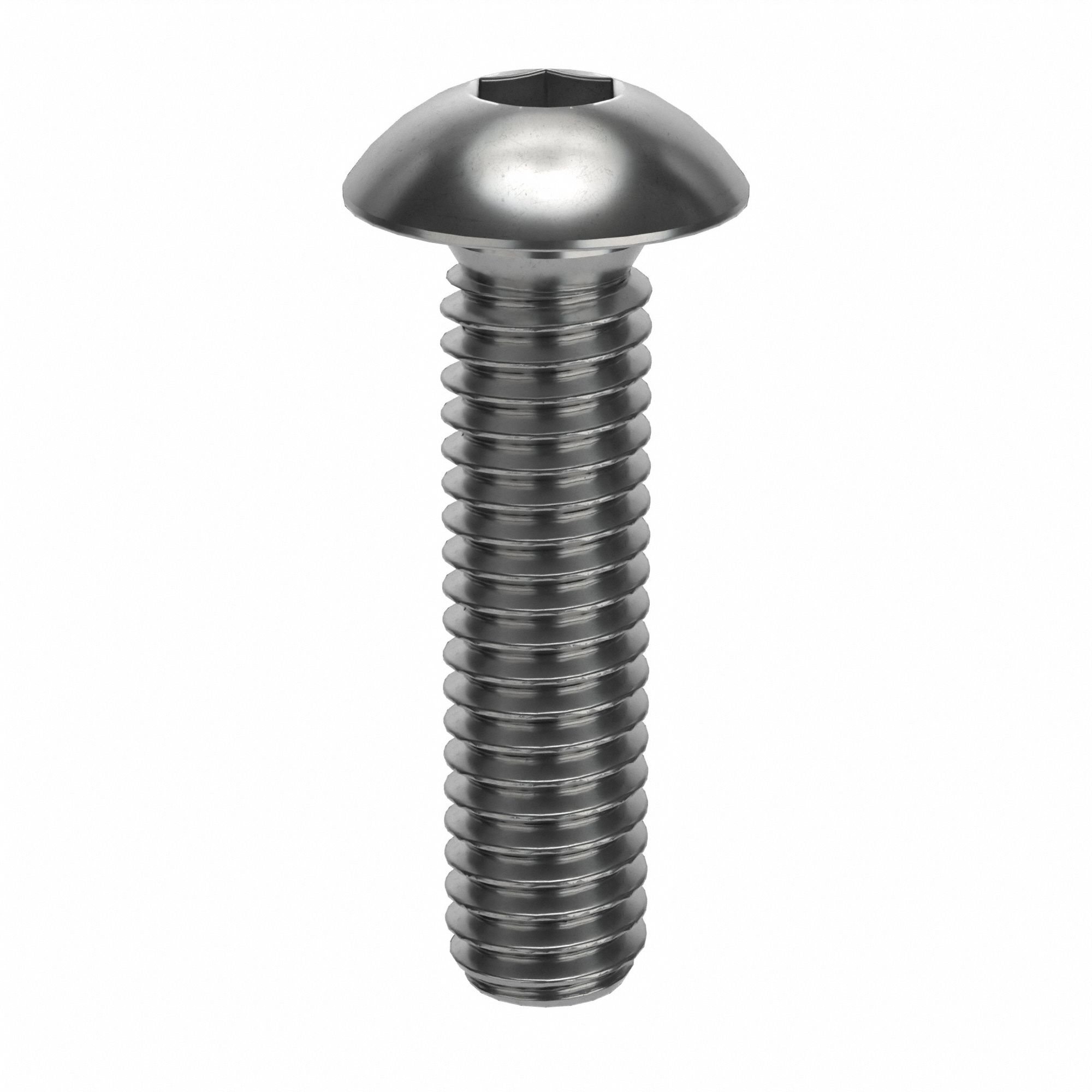 M4x0.70 Thread Size, 16 mm Lg, Socket Head Cap Screw - 53GJ10|M51030 ...