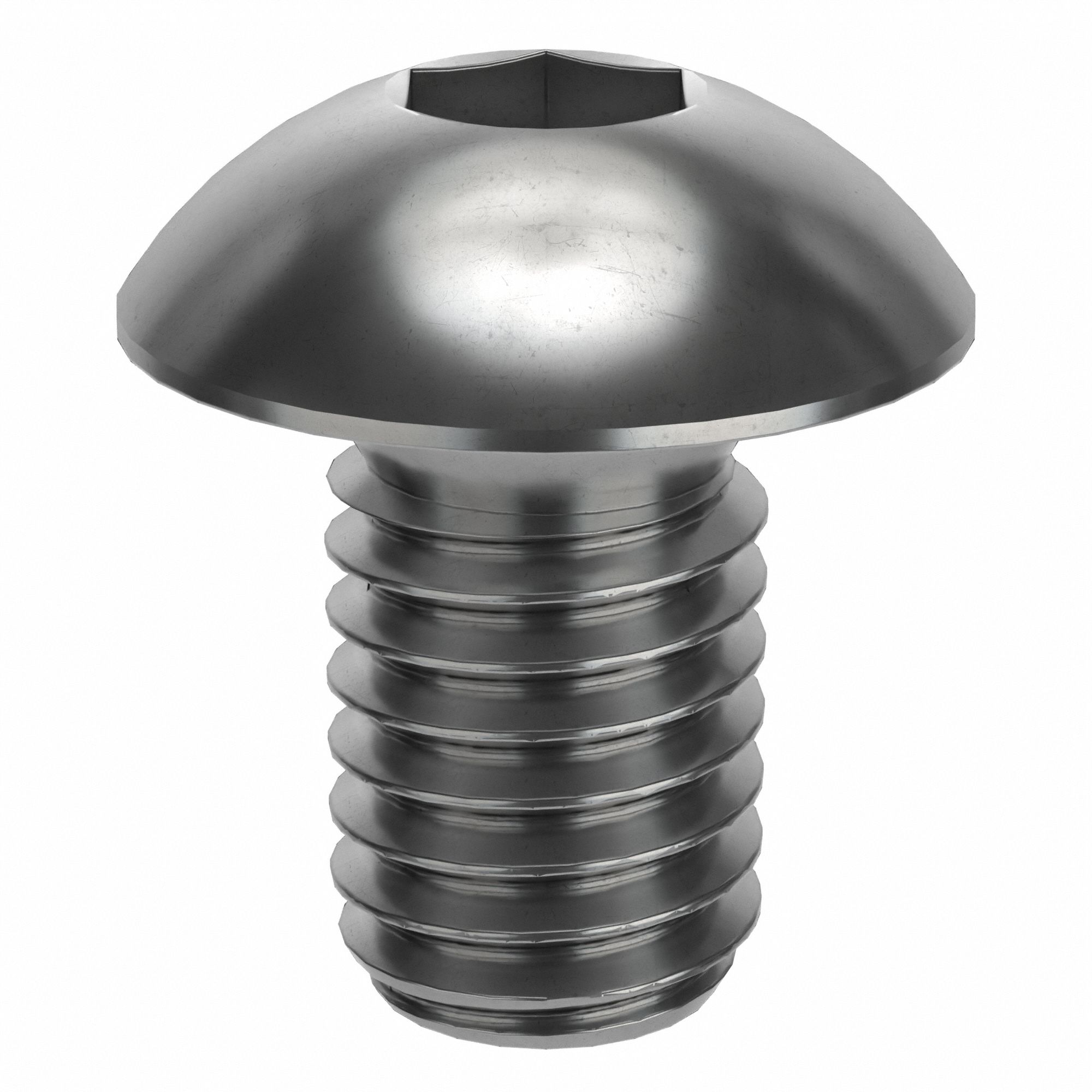 M5x0.80 Thread Size, 8 mm Lg, Socket Head Cap Screw - 53GJ14|M51030.050 ...