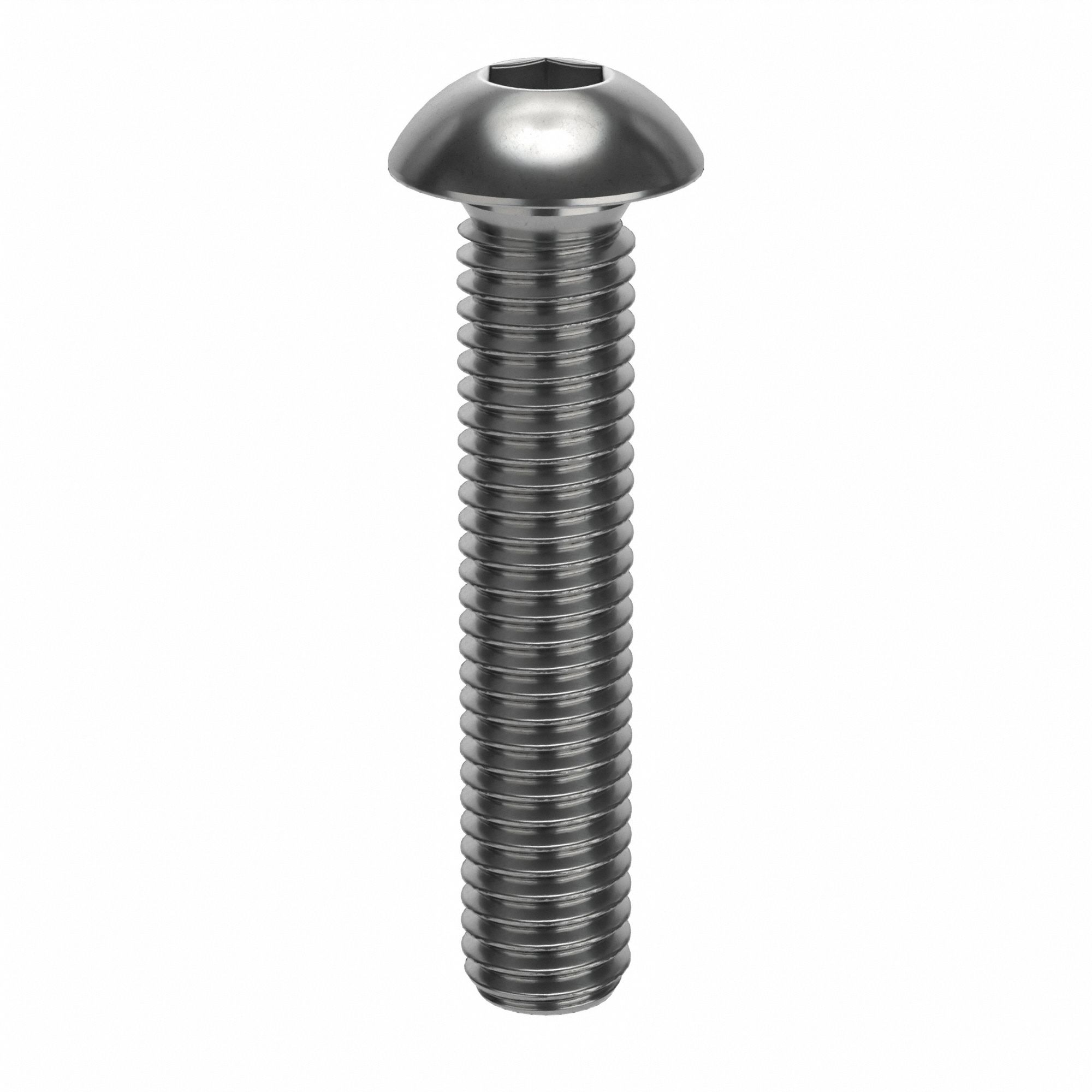 M8x1.25 Thread Size, 40 mm Lg, Socket Head Cap Screw - 53GJ41|M51030 ...