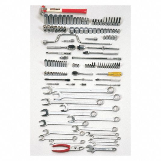 PROTO, 126 Total Pcs, SAE, Master Tool Set - 53GM06|J99811A - Grainger