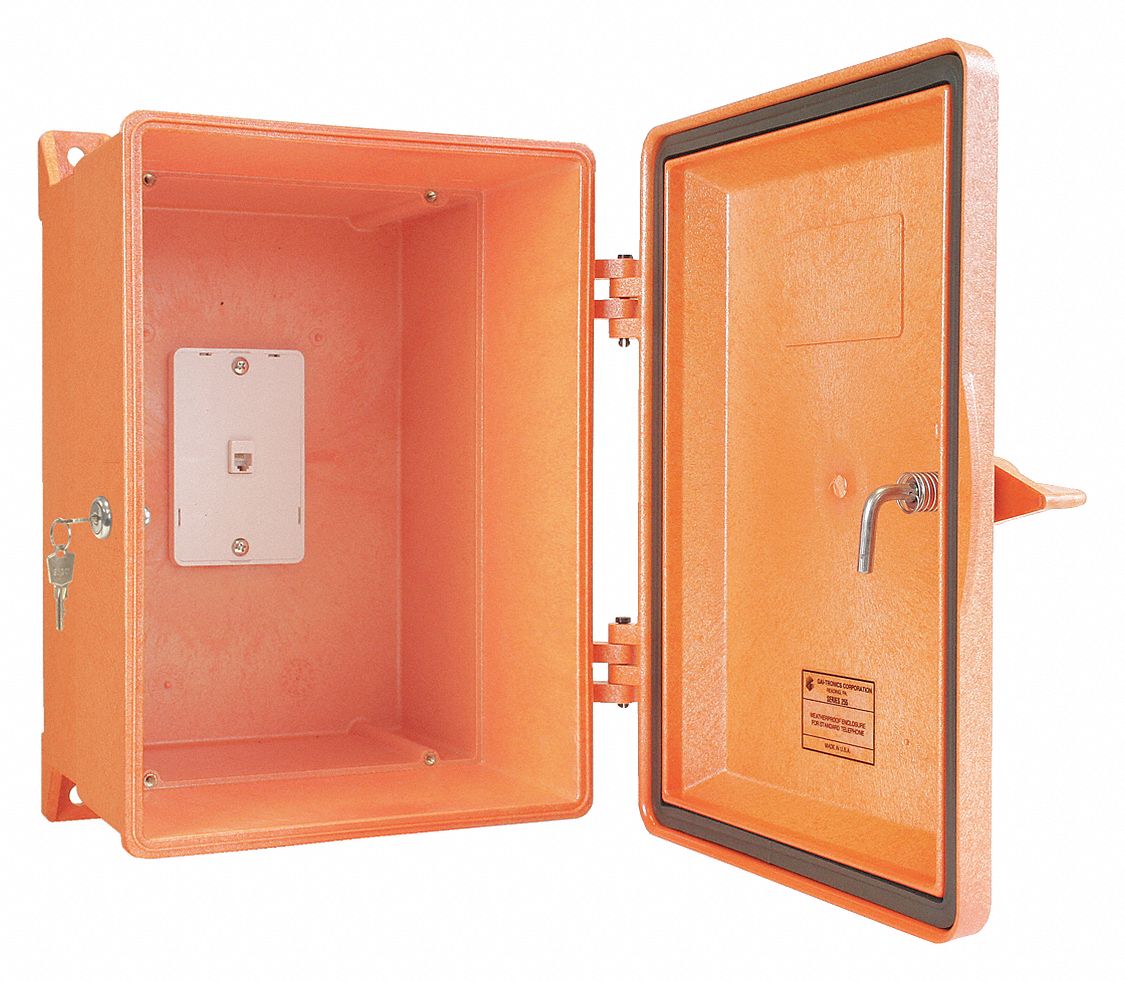 HUBBELL GAI-TRONICS, Modular Jack/Keylock Door, Weatherproof ...