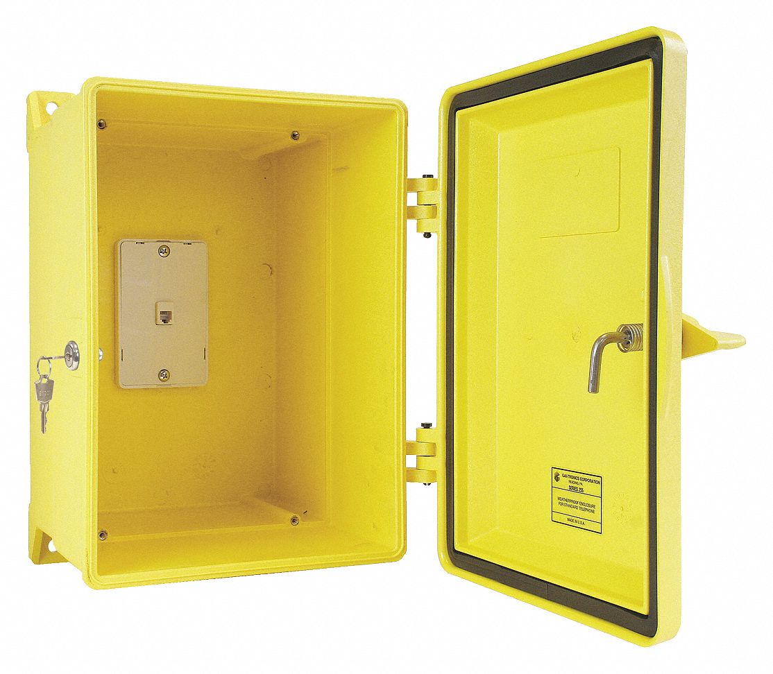HUBBELL GAI-TRONICS, Modular Jack/Keylock Door, Weatherproof ...
