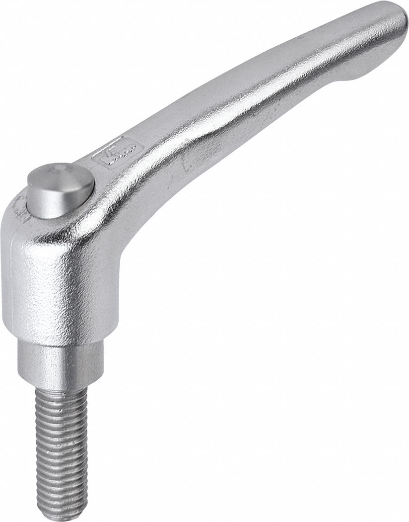 KIPP, SS, M8 Thread, Adjustable Handle - 53HZ81|K0124.9308X30 - Grainger
