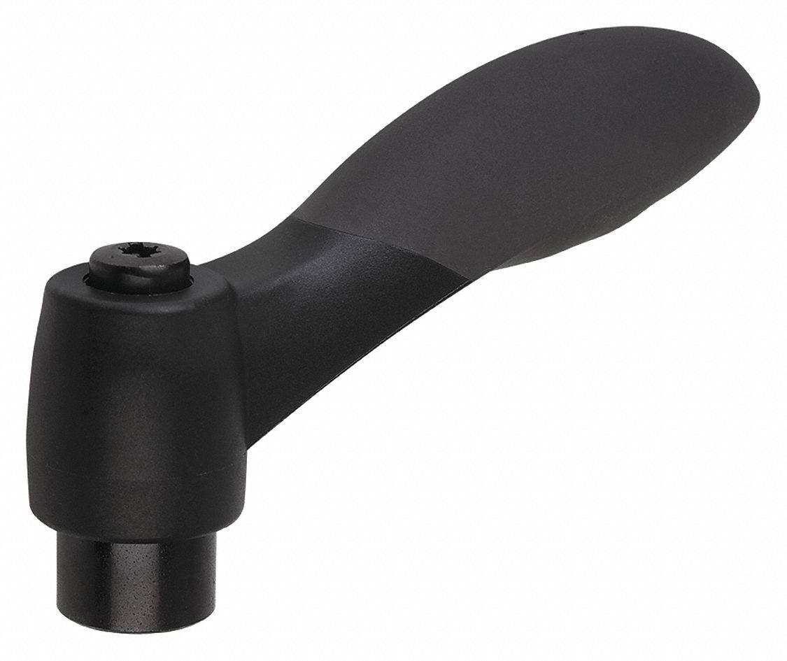 KIPP, Plastic, M6 Thread, Adjustable Handle - 53JA27|K0125.20601 - Grainger