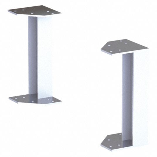 TRI-ARC, 18 in Overall Ht, 30 in Overall Wd, Platform Support Leg ...