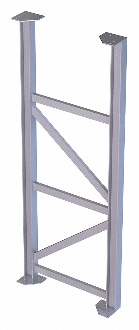 TRI-ARC, 6.8 ft Overall Ht, 30 in Overall Wd, Platform Support Leg ...