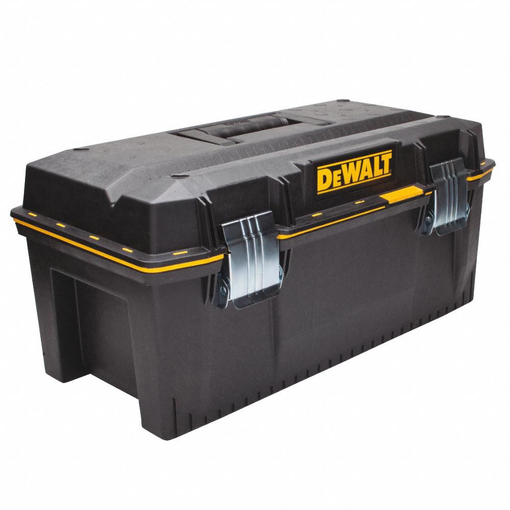 DEWALT Tool Box: 23 in Overall Wd, 12 1/8 in Overall Dp, 10 1/2 in ...