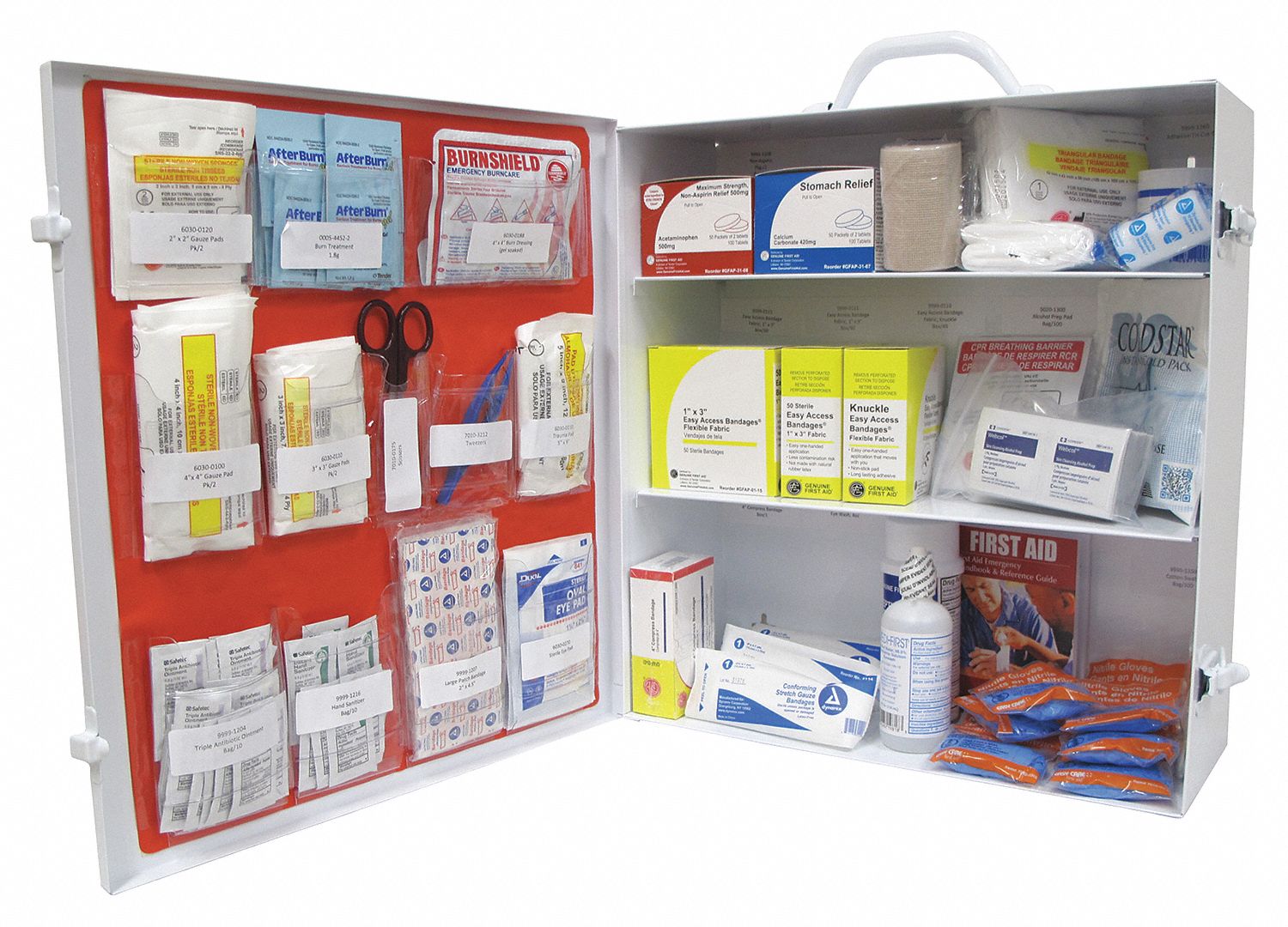 563 Components, ANSI/ISEA Z308.1-2015, First Aid Kit and Housing ...