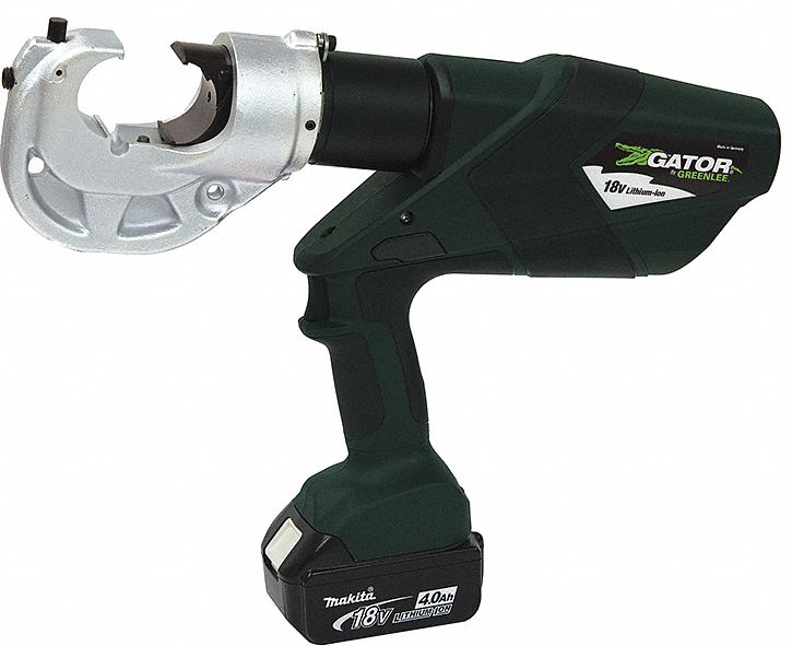 GREENLEE, 18 V, Die Head, Cordless Crimping Tool - 53JH88|EK1230LX11 ...