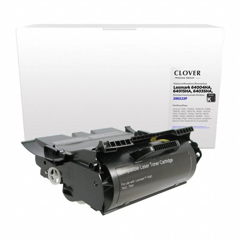 CLOVER, Black, Black, High Yield Toner Cartridge - 53JR10|CIG-T640 ...