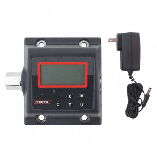PROTO Electronic Torque Tester: 27 mm Drive Size, 60 ft-lb to 600 ft-lb ...