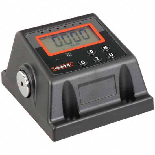 PROTO, 1/4 in Drive Size, 5 in-lb to 50 in-lb, Electronic Torque Tester ...
