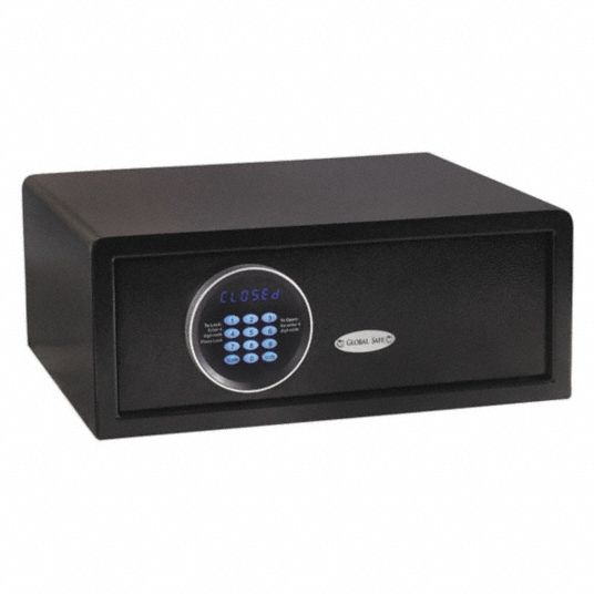Digital Combo Lock, 1.19 cu ft Capacity, Hotel Safe - 53KA36|824 Black ...
