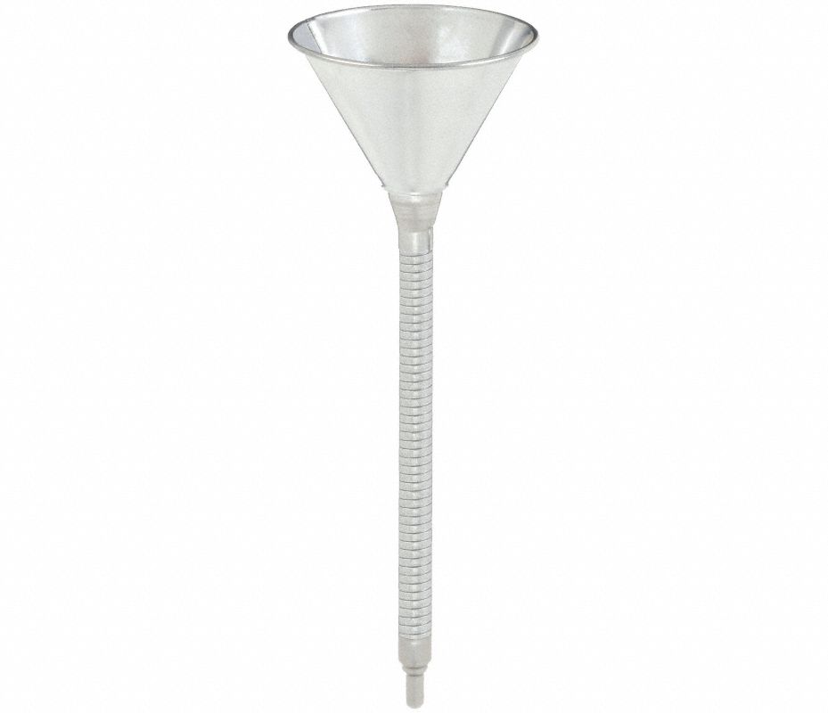 FUNNEL KING Embudo con Malla y Boca Flexible , Acero:Se Ajusta a ...