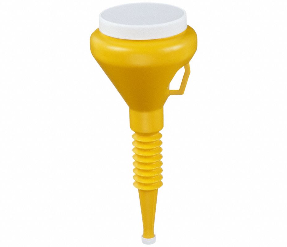 FUNNEL KING Embudo,Color Amarillo,14-1/4" Alt - 53KJ54 | 32135 ...