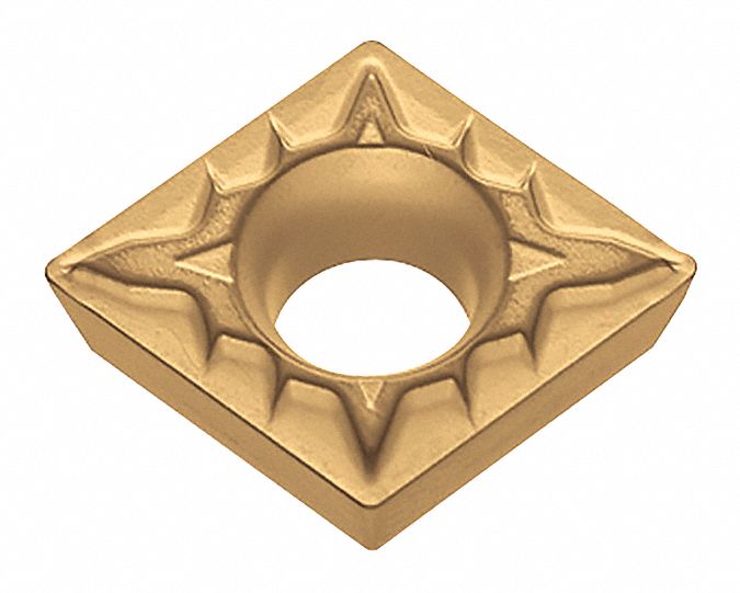 KYOCERA Diamond Turning Insert: CPMT Insert, Neutral, 3/32 in Thick, 1/ ...