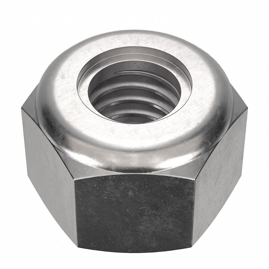 Nylon Insert, Std Hex, Lock Nut - 53ME41|FBLNM4P100 - Grainger
