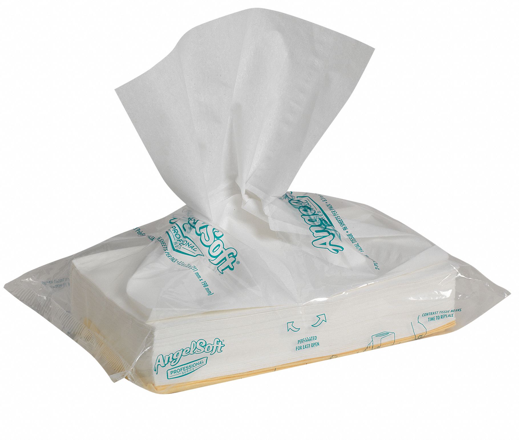 GEORGIA-PACIFIC Facial Tissue: Flat, Angel Soft Professional Series(R ...