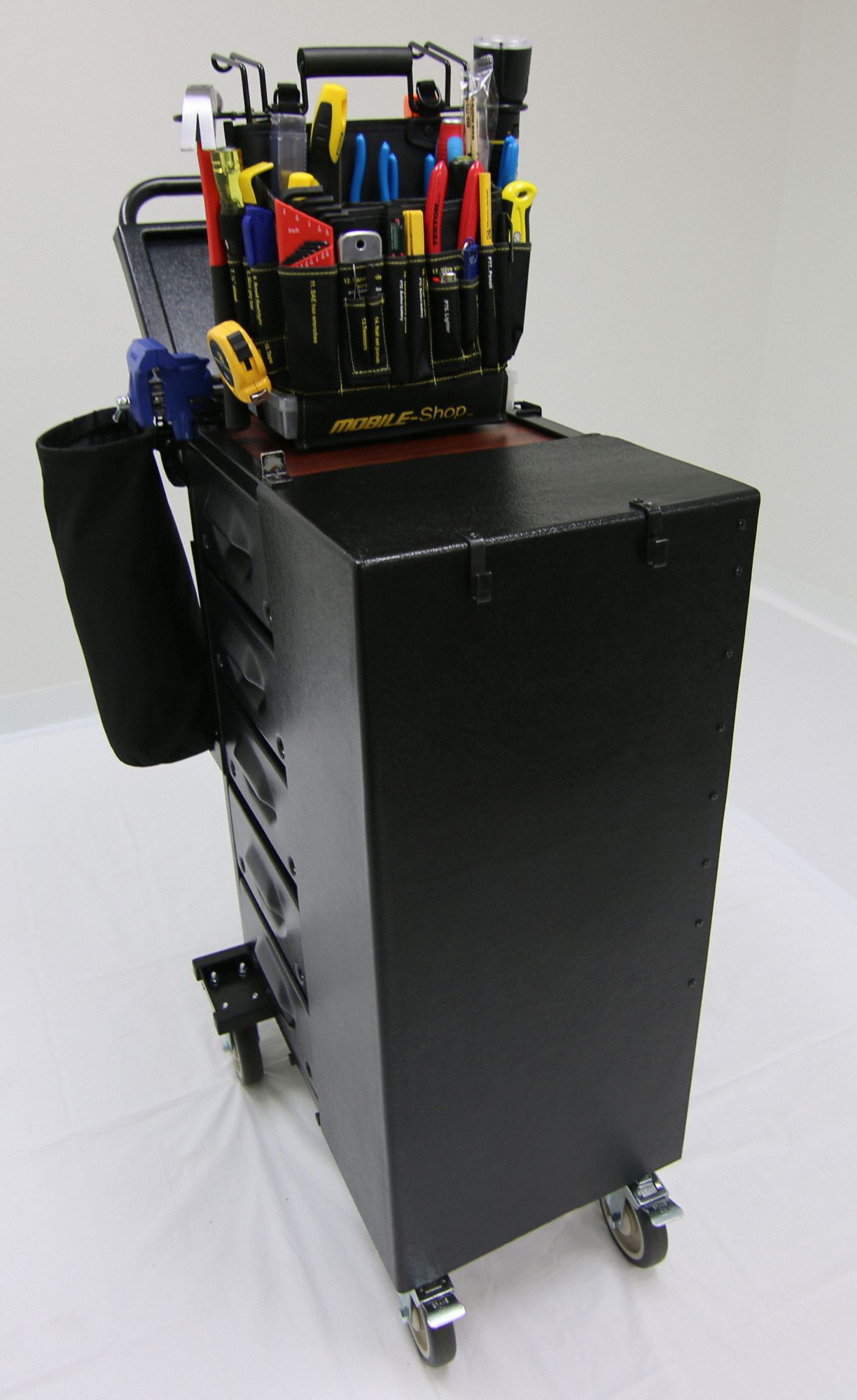 MOBILE SHOP Tool Cart, Complete: 121 Pieces, Metric/SAE, Bag - 53PC93 ...